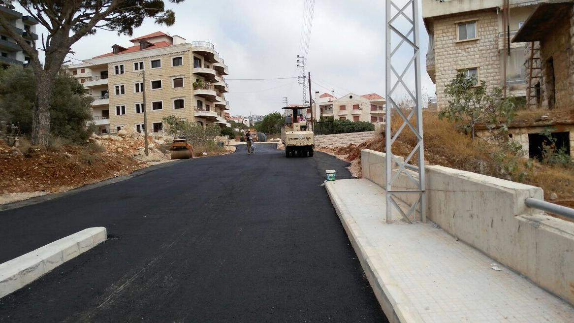 Aley | وزارة الأشغال أنهت المرحلة الأولى من الطريق الدائري في عاليه